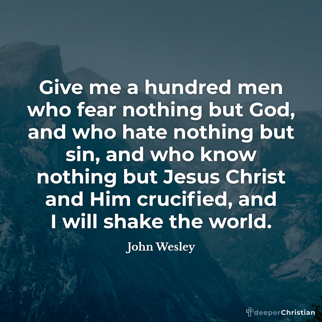 Wesley on knowing Jesus Christ and Him crucified – The Pure Gospel and ...